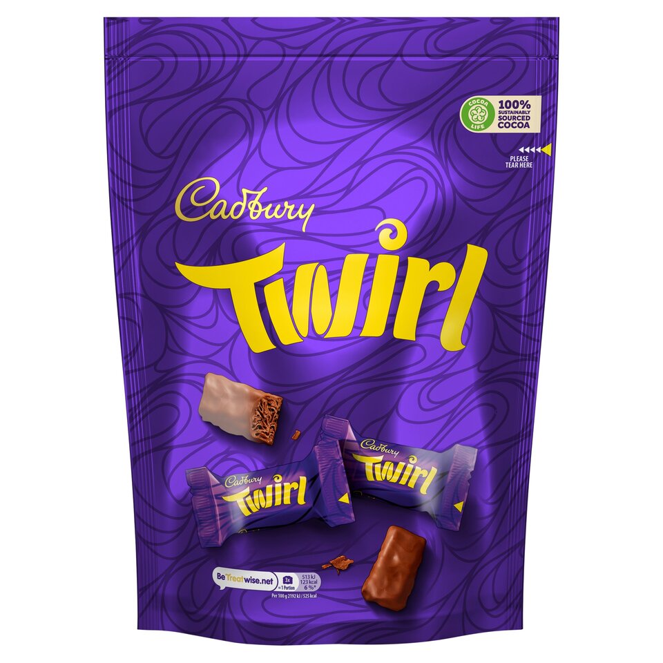 Check Halal status of Cadbury Twirl Chocolate Pouch 300g, Install Mustakshif