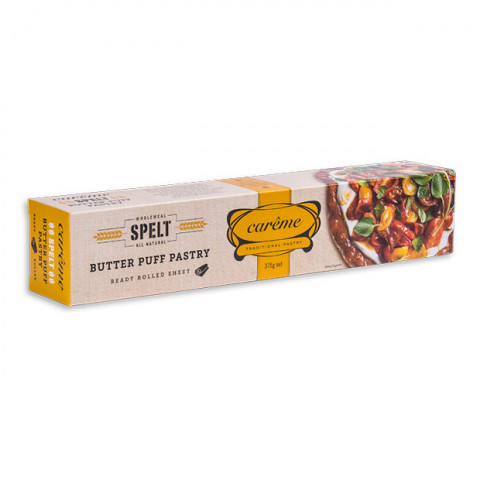 CAREME SPELT PUFF PASTRY is Halal, Install Mustakshif