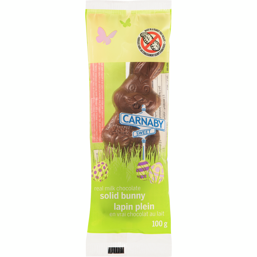 CARNABY SWEET Real Milk Chocolate Solid Bunny is Halal, Install Mustakshif