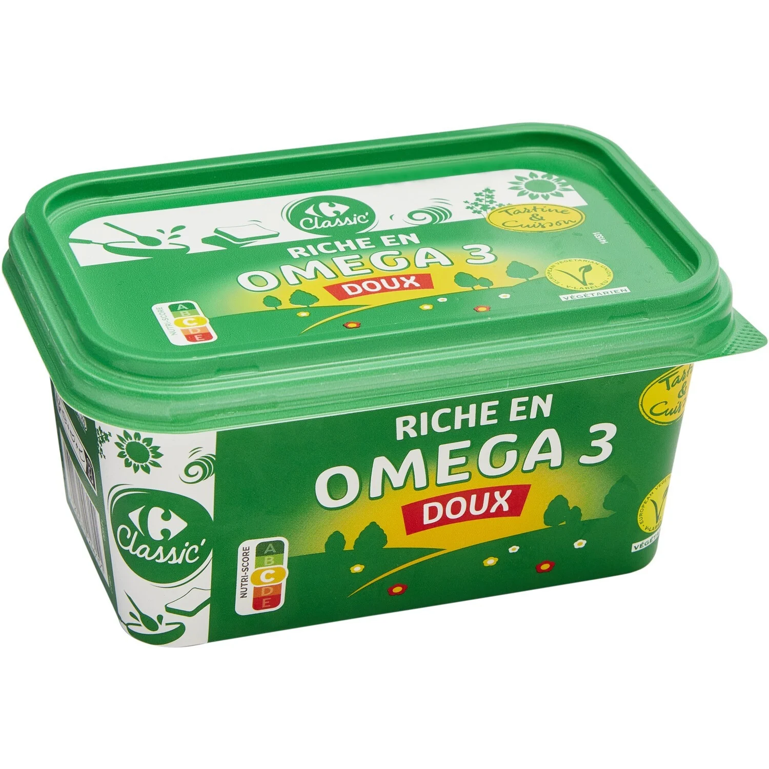 Carrefour Classic mild omega 3 margarine 500g is Halal, Install Mustakshif
