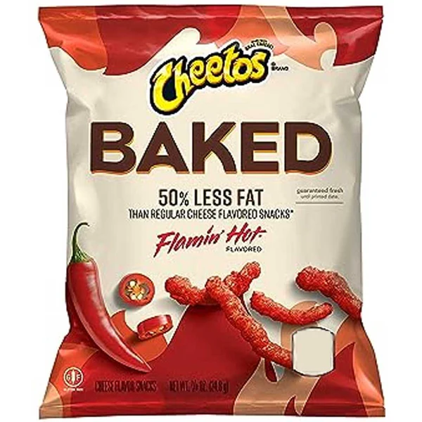 Check Halal, gluten-free status of Cheetos Oven Baked Flamin' Hot 42.5g ...