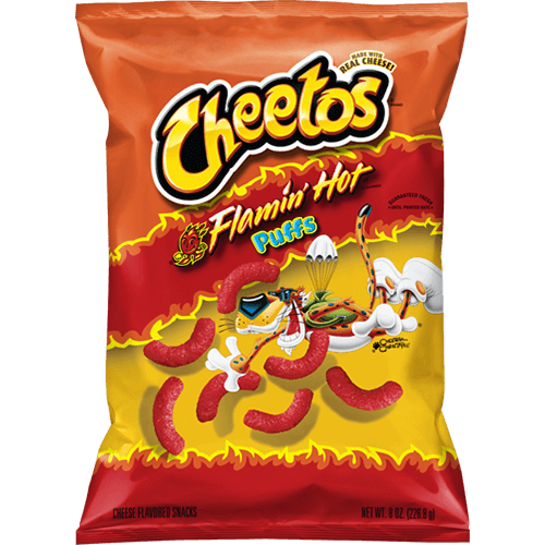 Cheetos CHEETOS Puffs FLAMIN HOT Cheese Flavored Snacks Is Not Halal Cheetos CHEETOS Puffs FLAMIN HOT Cheese Flavored Snacks Is Not Halal