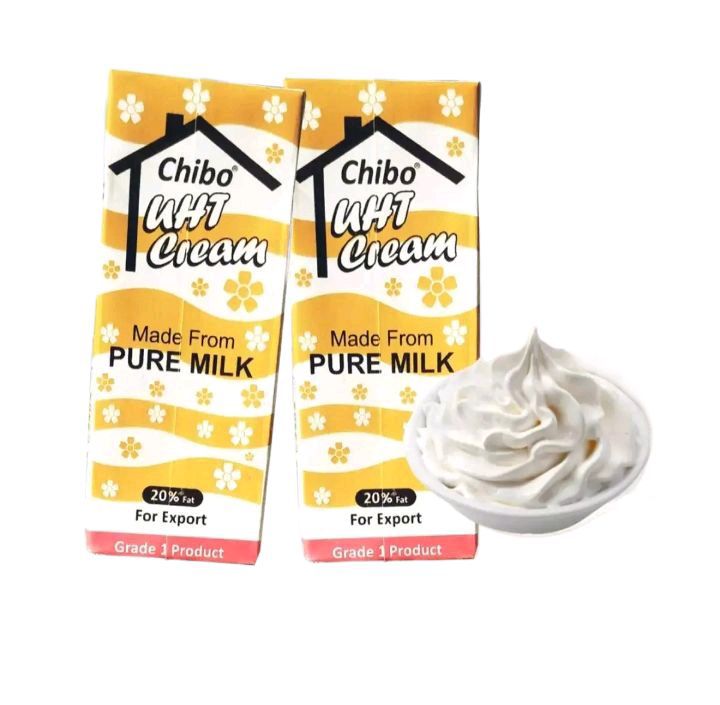 Check Halal status of Chibo Cream - Pure Milk Cream - 20% Fat - 200ml ...
