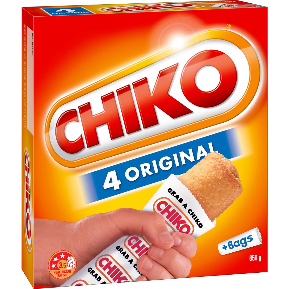 Check Halal status of Chiko Original Rolls 4 Pack, Install Mustakshif
