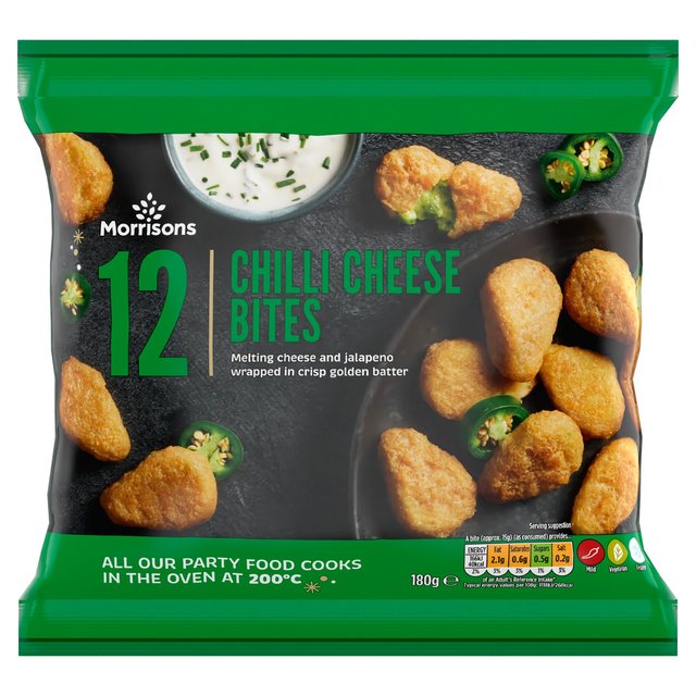 Morrisons 12 Chilli Cheese Bites 180g is Halal, Install Mustakshif