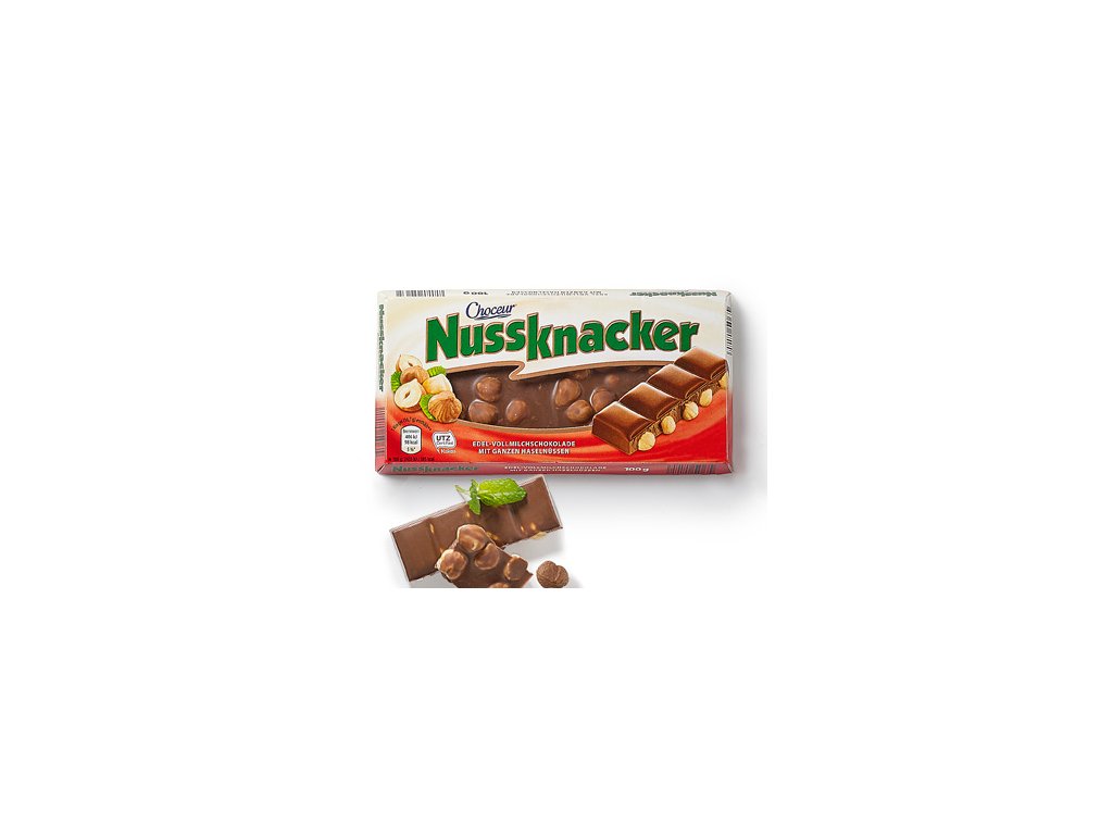 Choceur Nussknacker milk chocolate with hazelnuts 100g is Halal ...