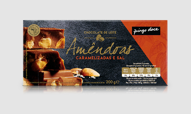 Check Halal status of Pingo Doce Chocolate Drip Dove Caramelized ...