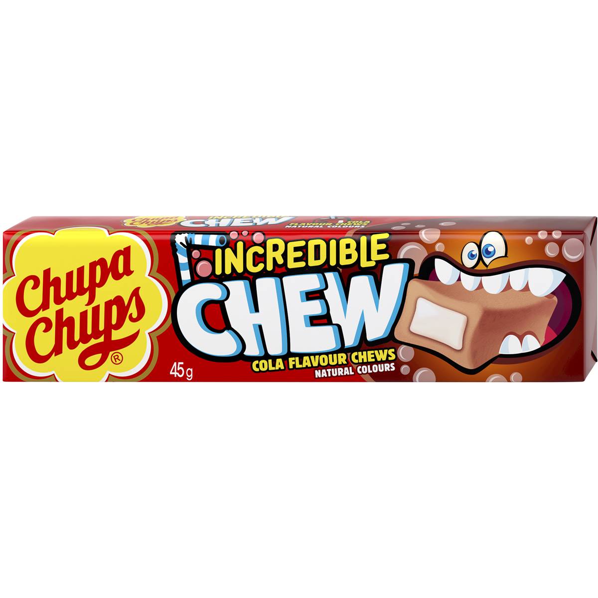 Chupa Chups Incredible Chews Cola Flavour 45g is not Halal, Install ...
