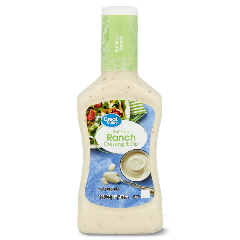 Great Value Ranch Dressing & Dip, Fat Free, 16 fl oz is Halal, Install ...