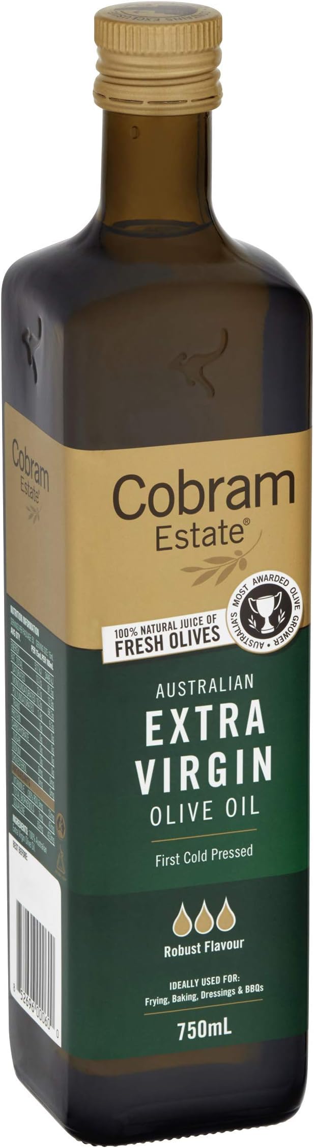 Cobram Estate Robust Extra Virgin Olive Oil, 750ml is halal suitable ...