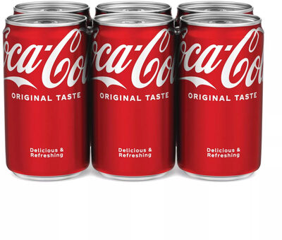 COCA COLA Coca-Cola 222mL Cans, 6 Pack, is Halal, Install Mustakshif