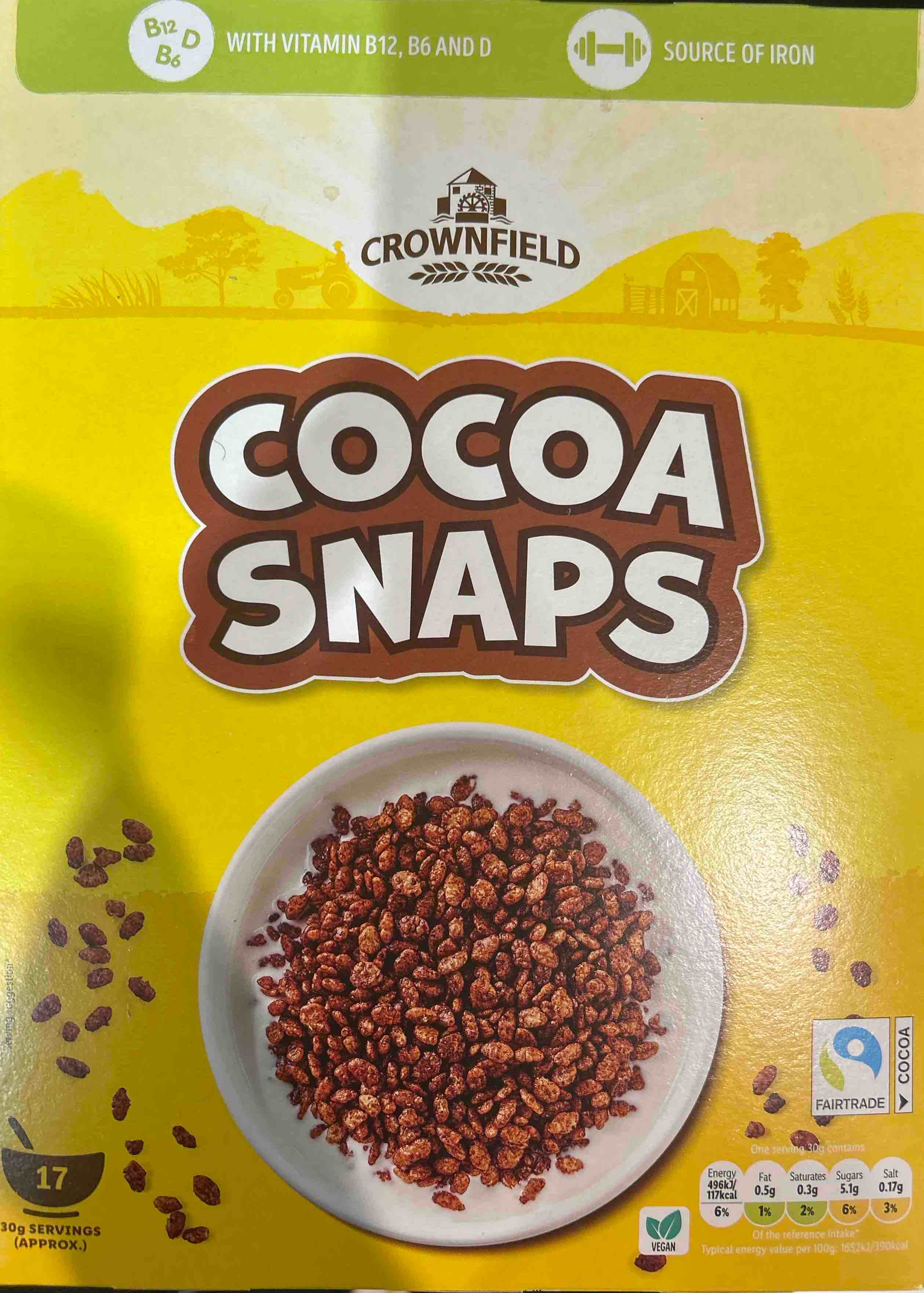 Crownfield Cocoa Snaps - 500g is Halal, Install Mustakshif