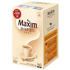 Maxim White Gold Coffee Mix, 11.7g, 160 pieces 1 each is Halal, Install ...