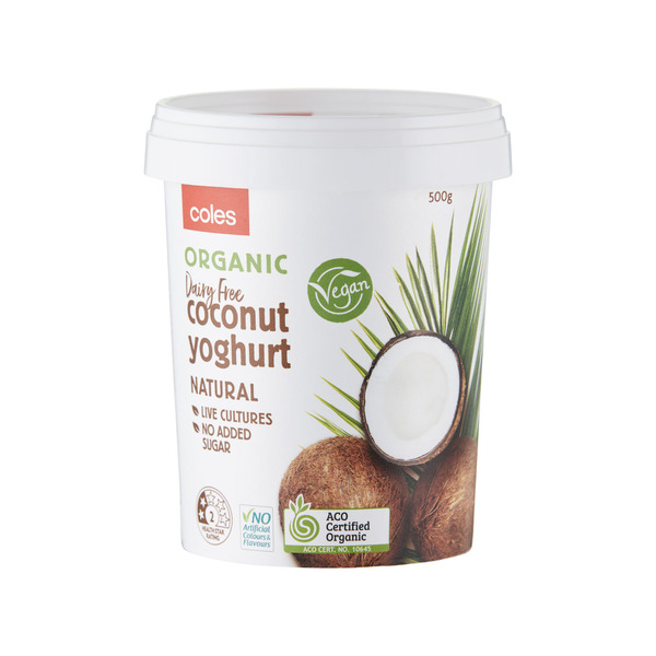 Check Halal, vegan, vegetarian status of Coles Coconut yoghurt Mango ...