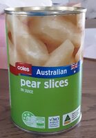 Check Halal status of Coles Australian Pear Slices In Juice, Install ...