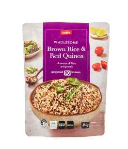 Check Halal status of Coles Microwave Quinoa Brown Rice | 250g, Install ...