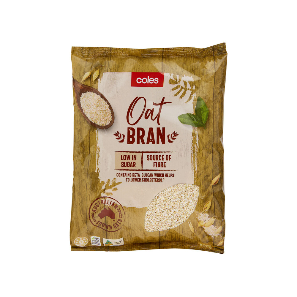 Coles Oat Bran | 500g is Halal, Install Mustakshif