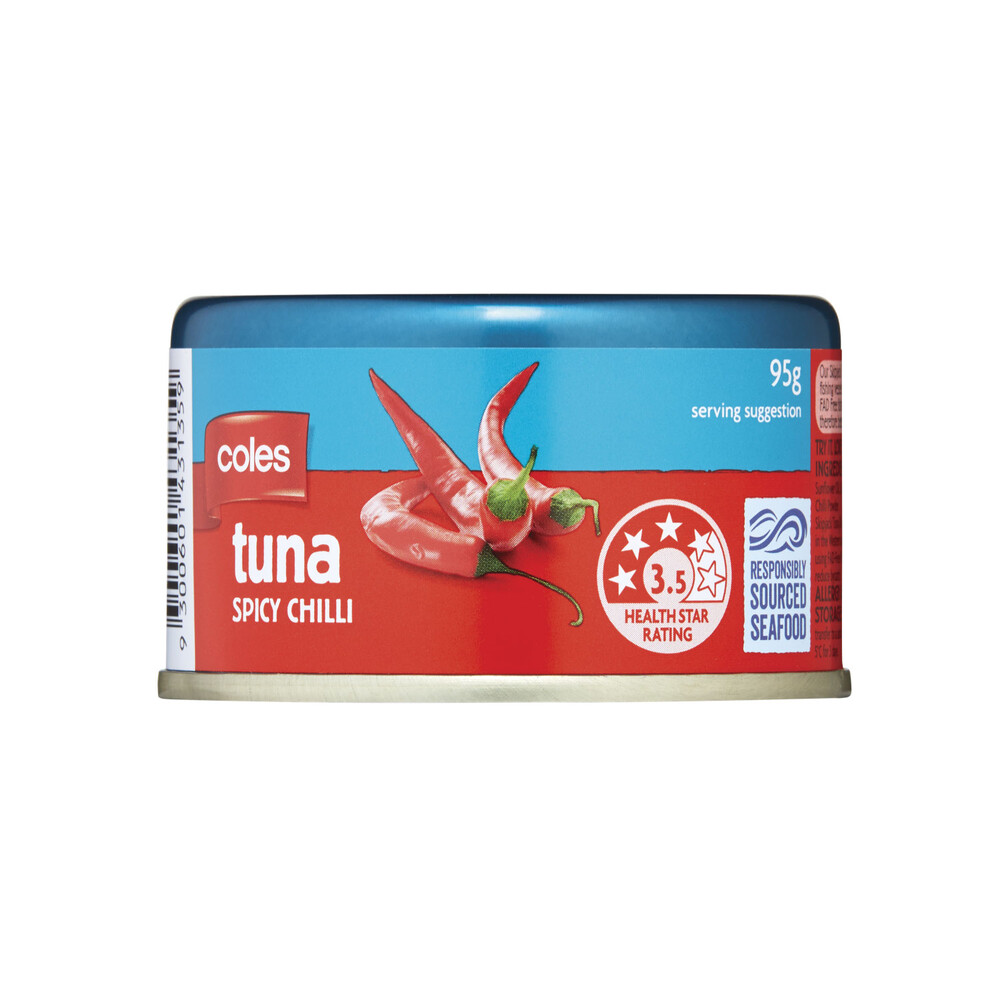 Coles Spicy Chilli Tuna | 95g is halal suitable | Halal Check