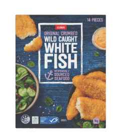 Coles Frozen Fish Fillet Crumbed | 1kg is not Halal, Install Mustakshif