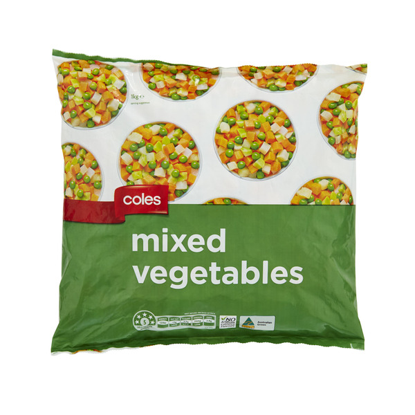 Coles Mixed Vegetables | 1kg is halal suitable | Halal Check