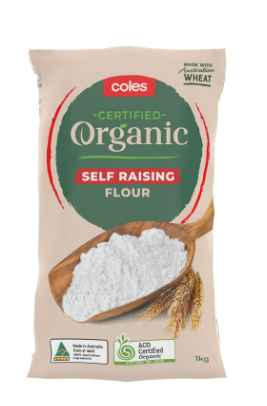 Coles Organic Self Raising Flour | 1kg is Halal, Install Mustakshif