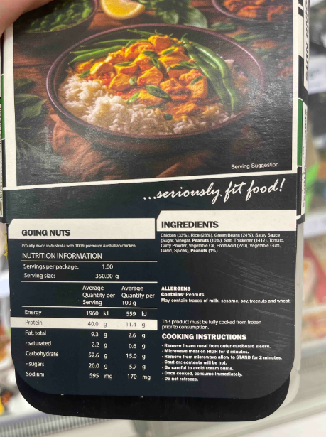 Check Halal status of Core Powerfoods Going Nuts, Install Mustakshif