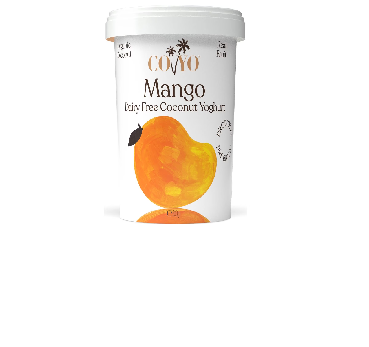Coyo Dairy Free Yoghurt Probiotic Mango 500g is not halal, gluten-free ...