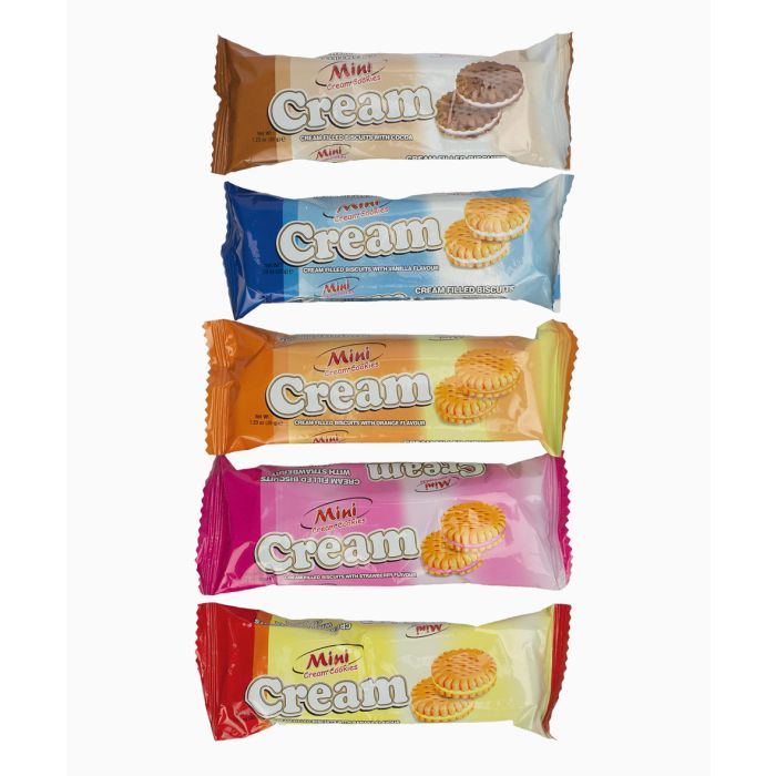 Mini cream cookies 35g is not Halal, Install Mustakshif