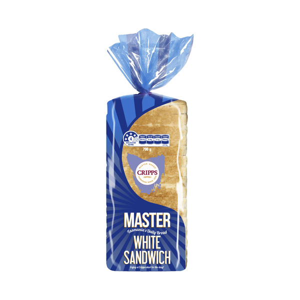 Cripps Master Bread White | 700g is Halal, Install Mustakshif