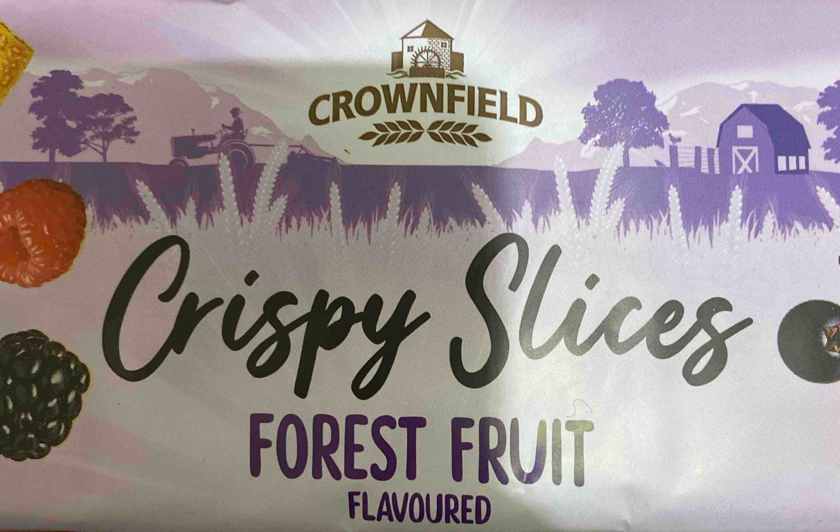CROWNFIELD Crispy slices forest fruit is Halal, Install Mustakshif