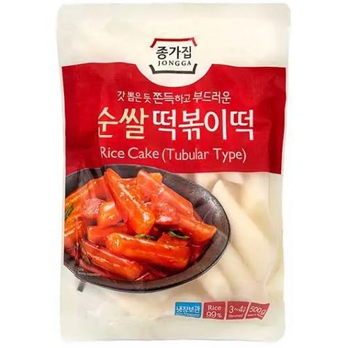 Daesang Chongga JONGGA Rice Cake Tubes Tteokbokki Topokki 500 G Is Not Daesang Chongga JONGGA Rice Cake Tubes Tteokbokki Topokki 500 G Is Not