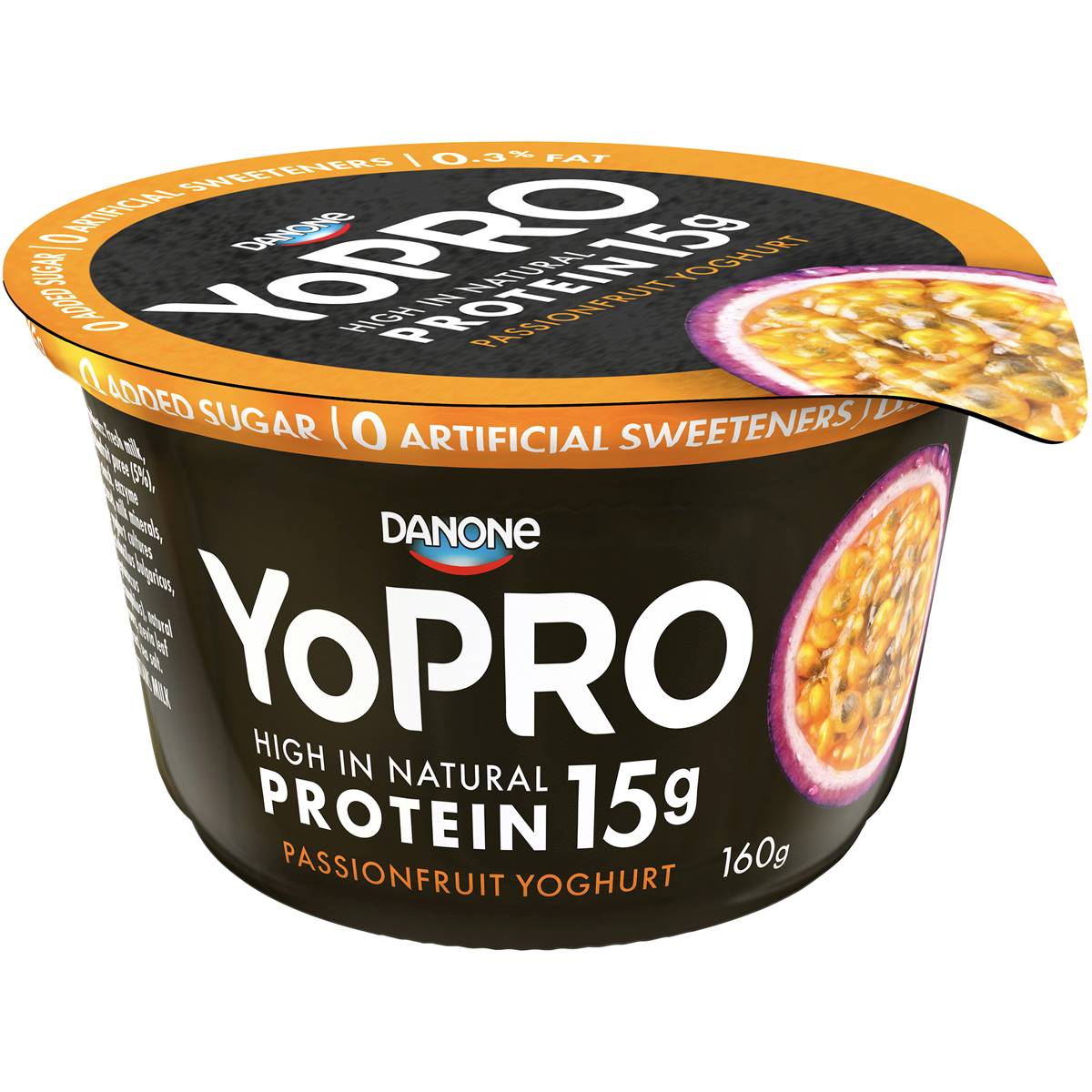 Danone Yopro High Protein Passionfruit Greek Yoghurt 160g is not Halal ...