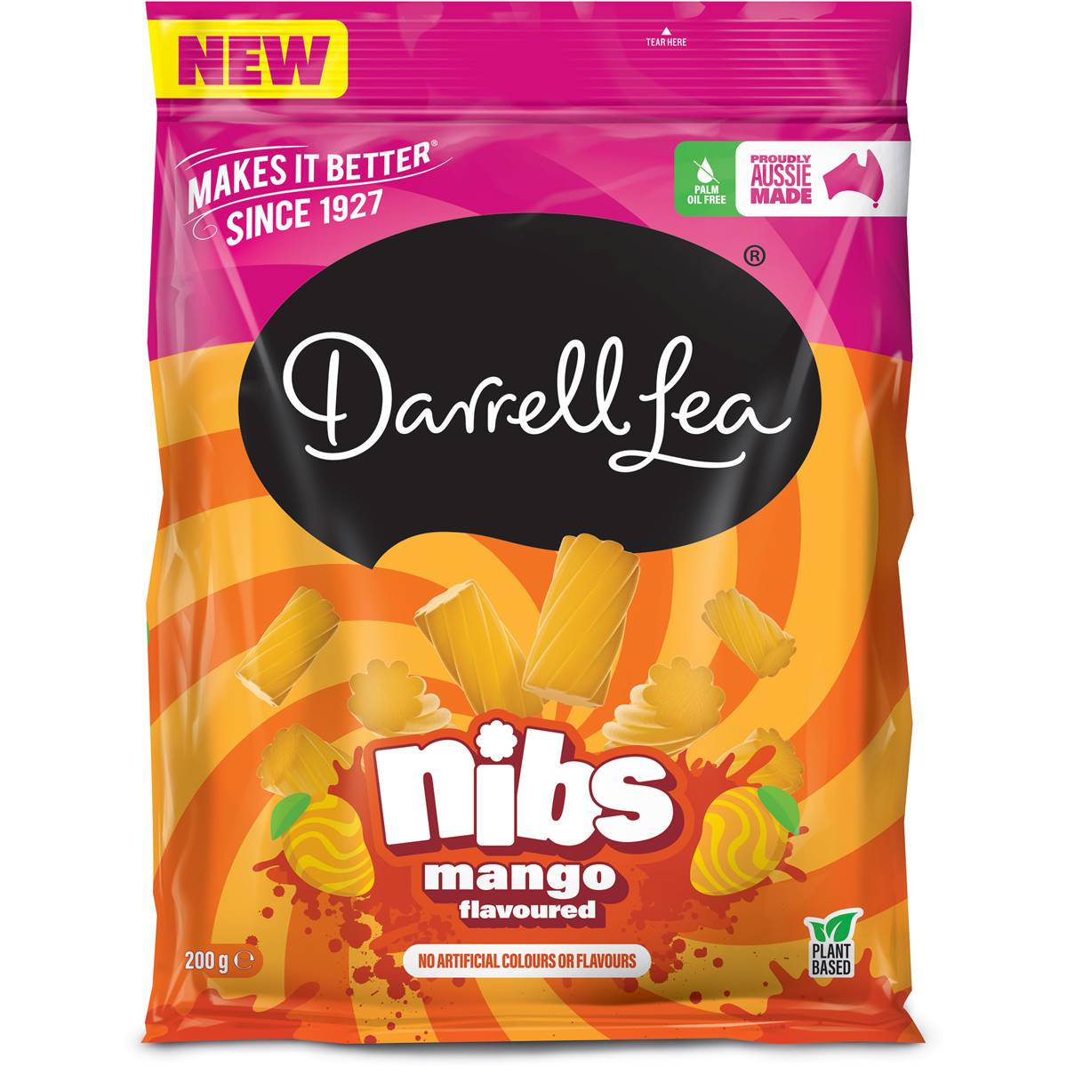 Darrell Lea Nibs Mango Flavoured is not Halal, Install Mustakshif