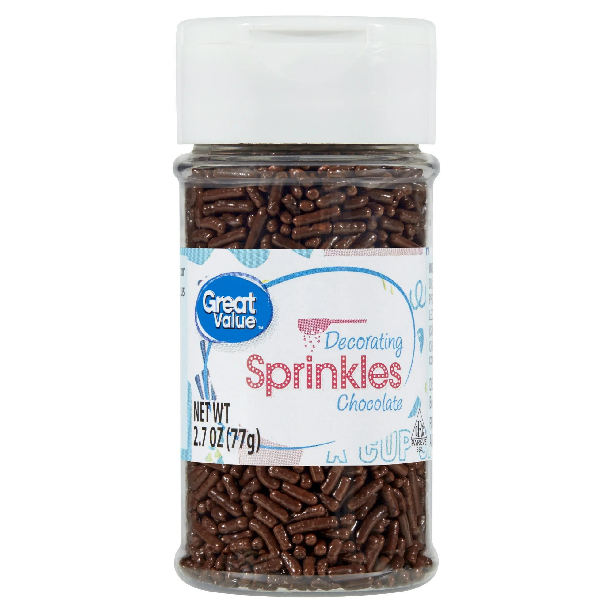 Check Halal status of Great Value Decorating Sprinkles, Chocolate, 2.7 ...