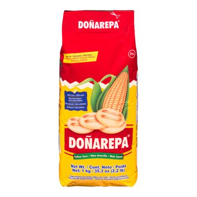 Donarepa Pre-cooked Yellow Corn Flour 1kg is Halal, Install Mustakshif