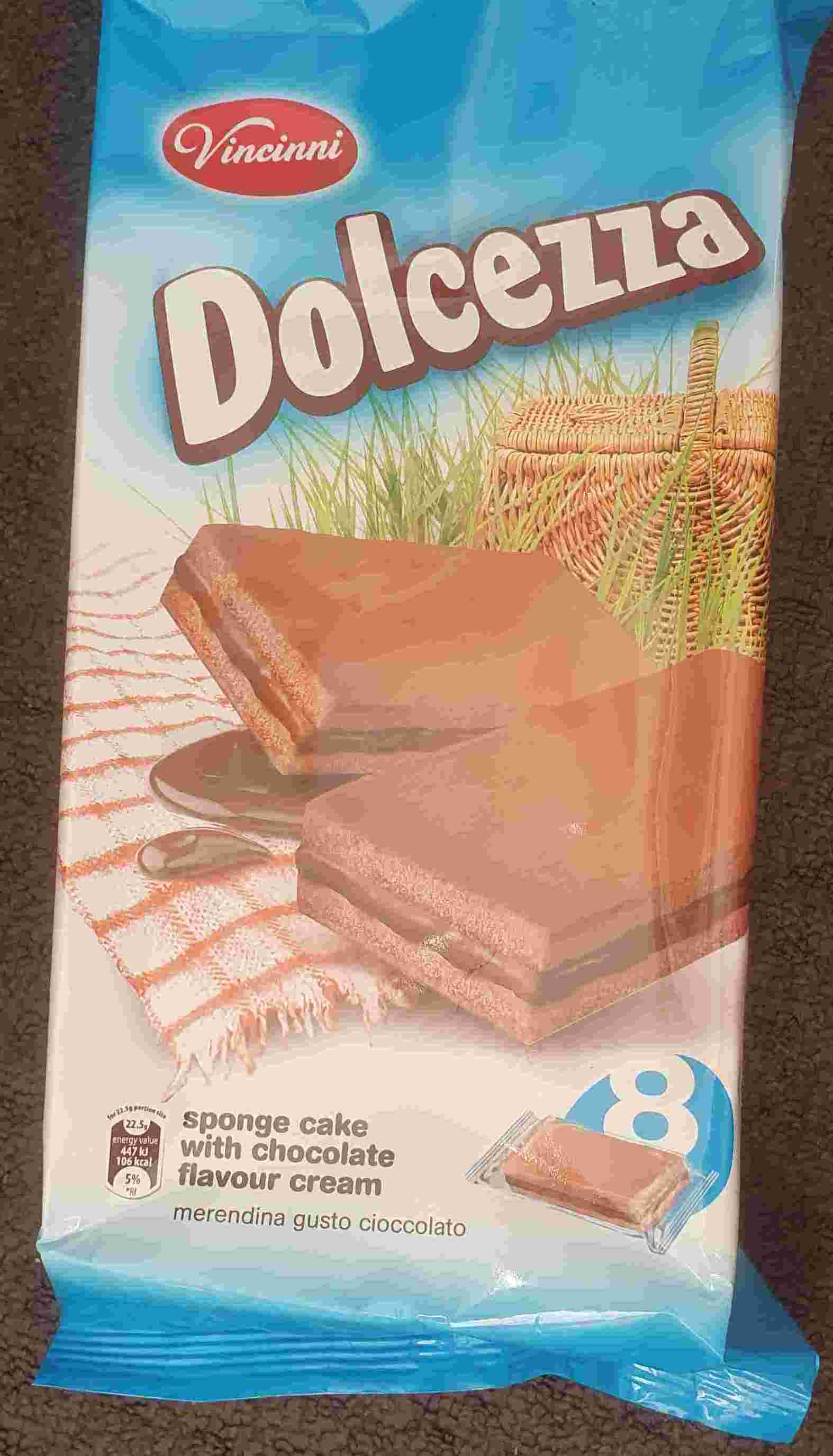 Vincinni Dolcezza sponge cake with chocolate flavour cream is not Halal ...
