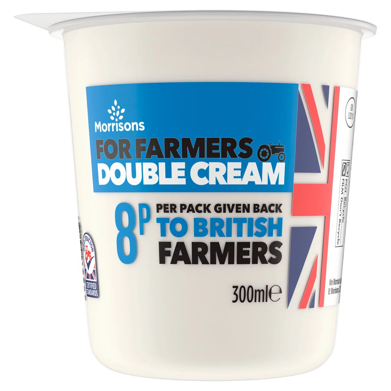 Morrisons For Farmers British Double Cream 300ml is Halal, Install ...