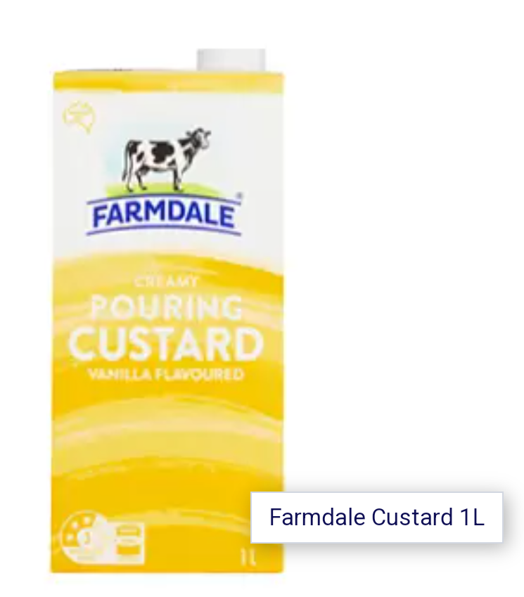 Check Halal status of Farmdale Custard 1L- ingredients not available on ...