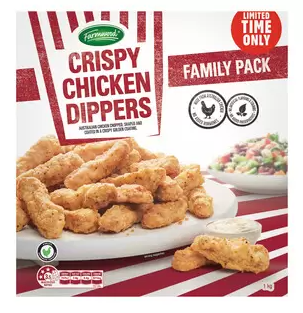 Farmwood by adli Chicken Dippers 1kg is not Halal, Install Mustakshif