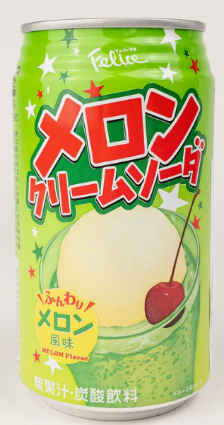 Vérifier Halal sans glutenétat deSoda au melon et glace vanille Felice ...