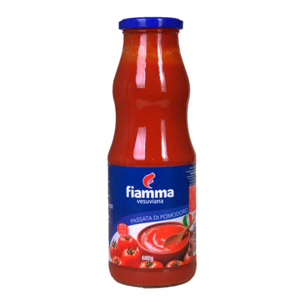 Fiamma Vesuviana tomato puree 680 g is Halal, Install Mustakshif