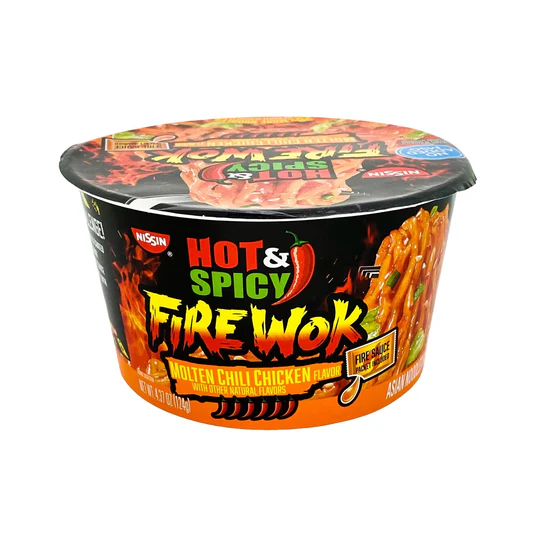Check Halal status of Nissin NISSIN HOT & SPICY FIRE WOK MOLTEN CHILI ...