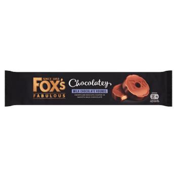 Fox's Fabulous Chocolatey Milk Chocolate Rounds 130g is Halal, Install ...