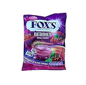 Check Halal status of Fox's Berries Oval Hard Candy Raspberry & Black ...