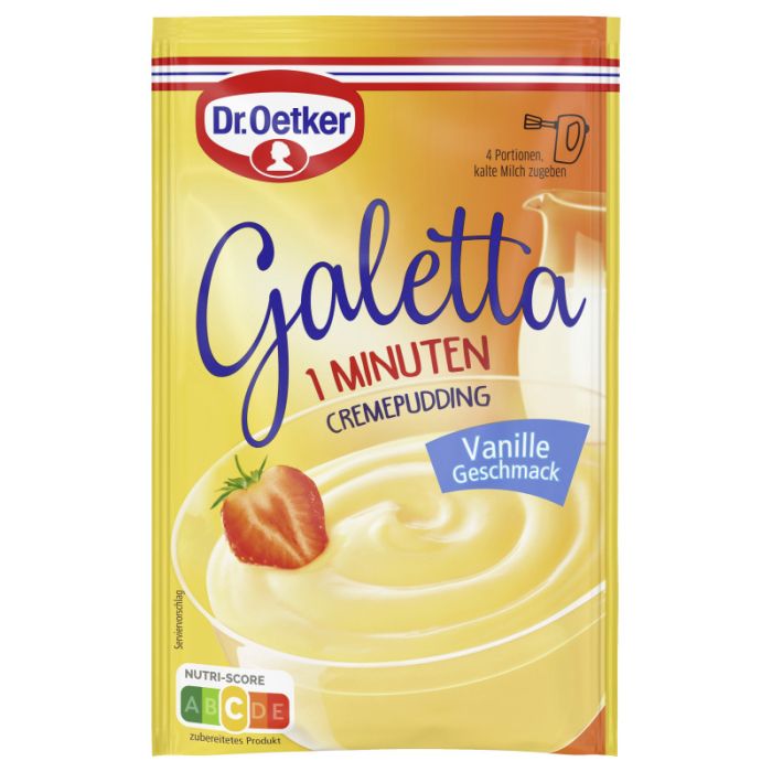 Dr. Oetker Galetta Vanilla Flavor Cream Pudding is not Halal, Install ...