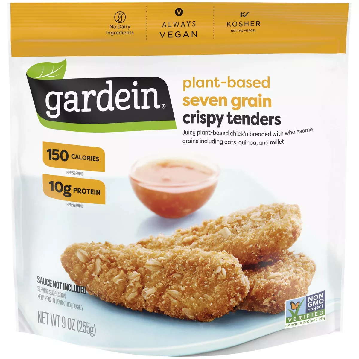 Gardein Vegan Plant-Based Frozen Seven Grain Crispy Tenders 9oz is ...