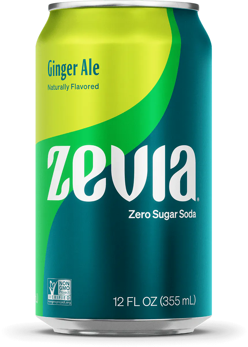 Zevia GINGER ALE ZERO SUGAR SODA, GINGER ALE 355ml is Halal, Install ...