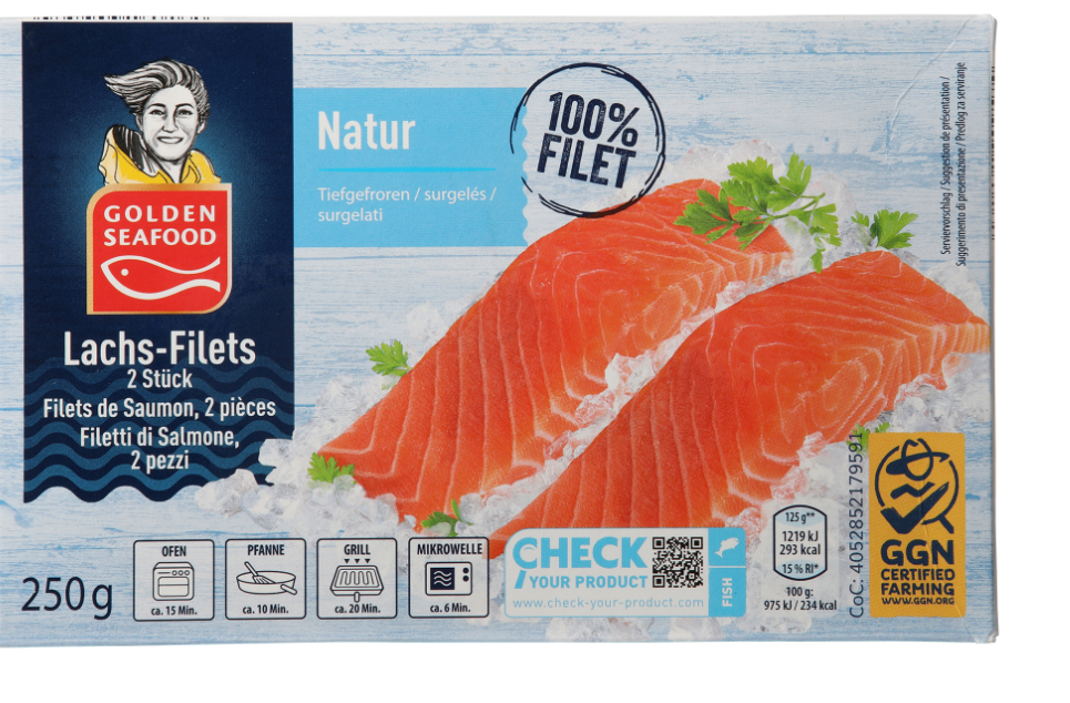 Golden Seafood Salmon fillets is Halal, Install Mustakshif