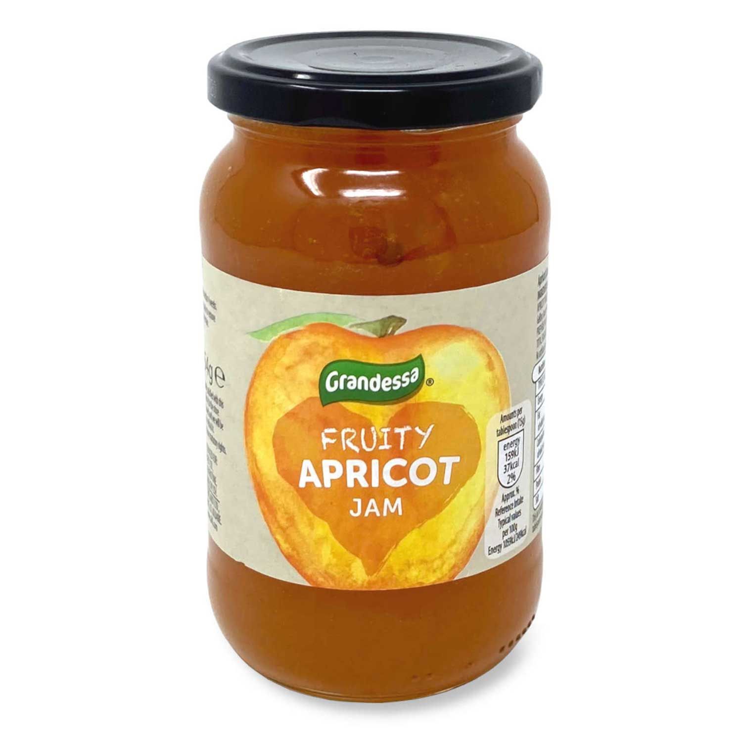 Grandessa,Aldi Grandessa Fruity Apricot Jam 454g (ingredients missing ...