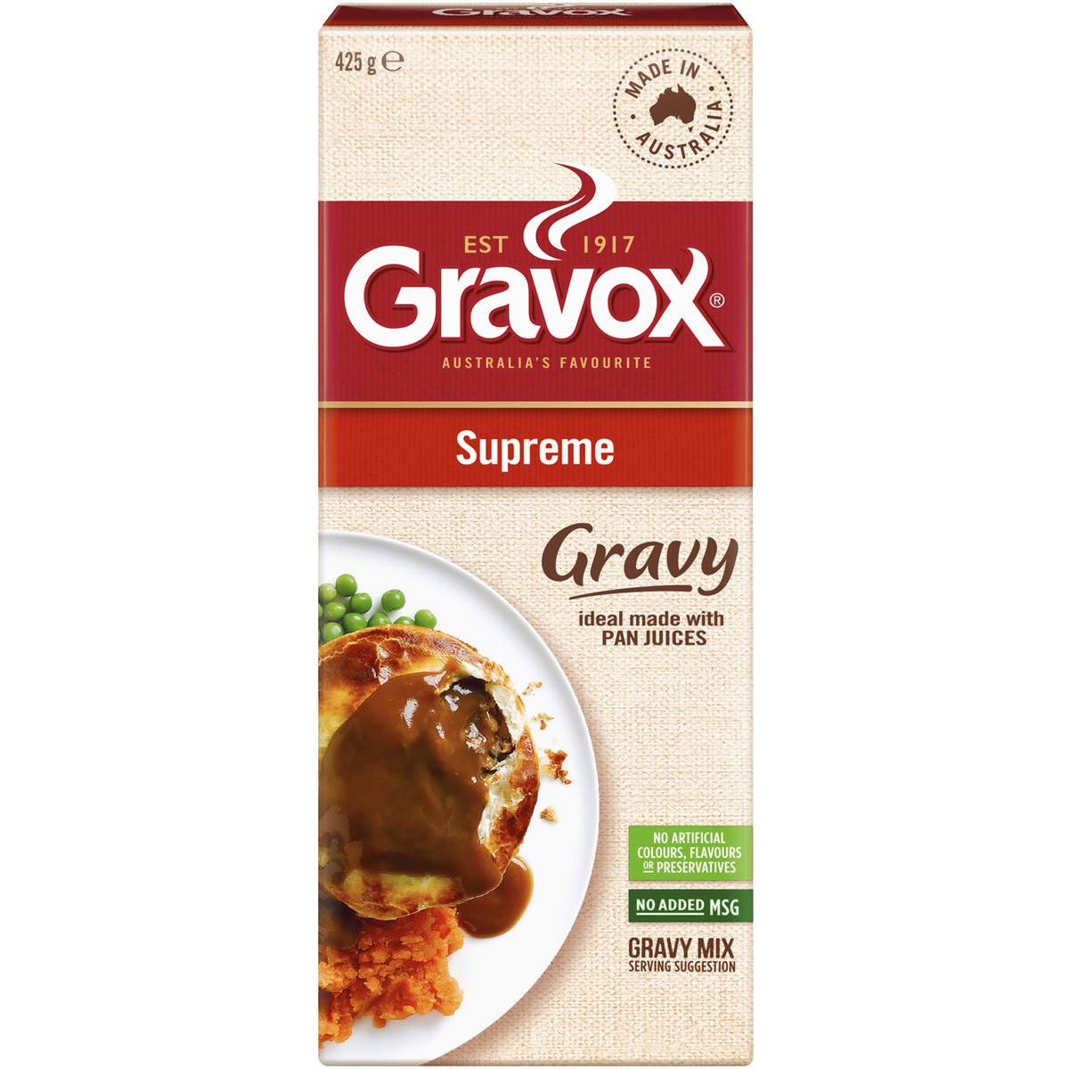 Gravox Supreme Gravy Mix 425g is not Halal, Install Mustakshif